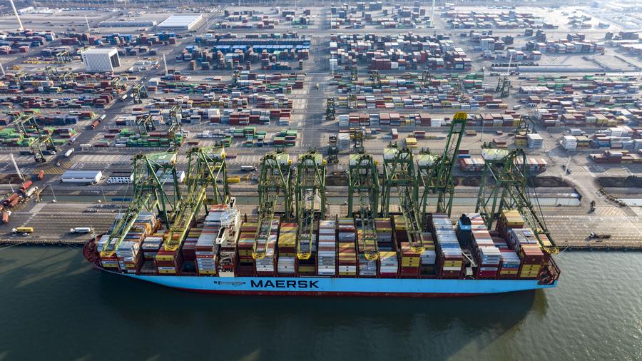 Chinese mainland's largest ship leasing center hits 1,000-vessel mark ...